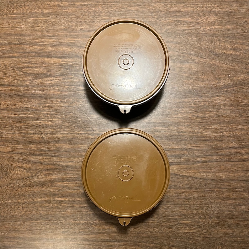 Vintage Tupperware Coffee & Tea Container Set - Etsy