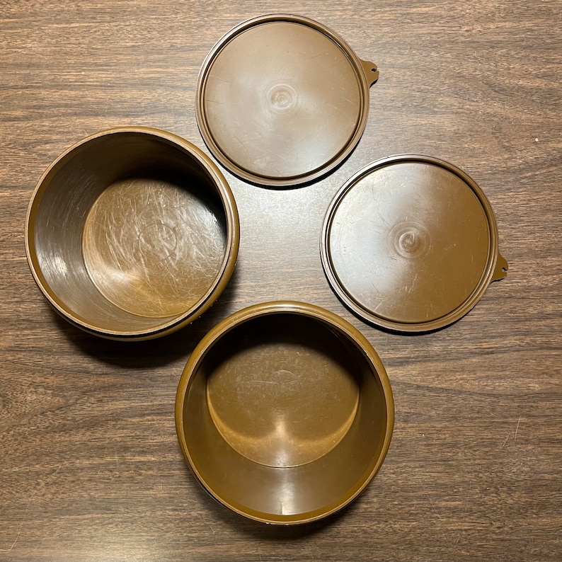 Vintage Tupperware Coffee & Tea Container Set - Etsy