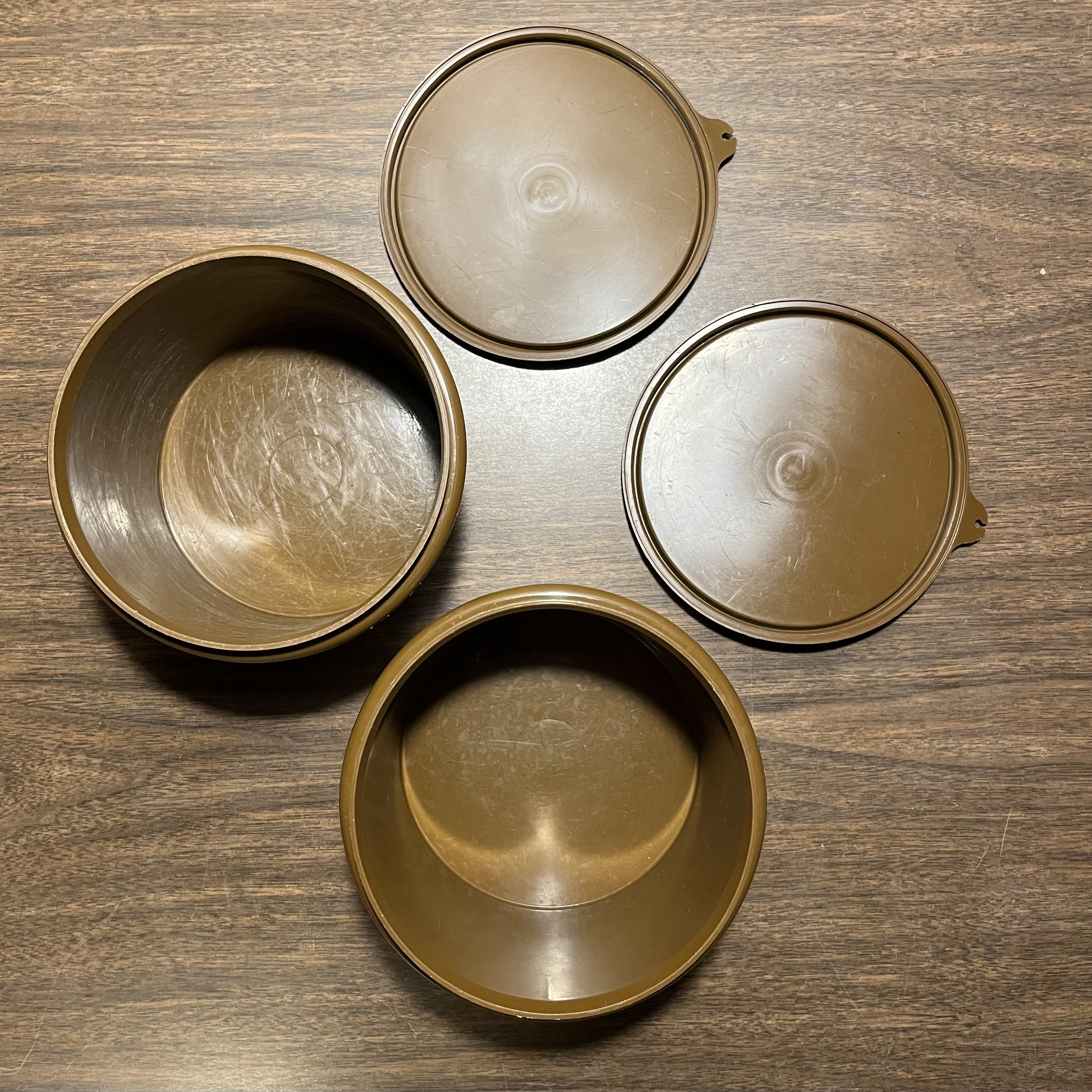 Vintage Tupperware Coffee & Tea Container Set - Etsy