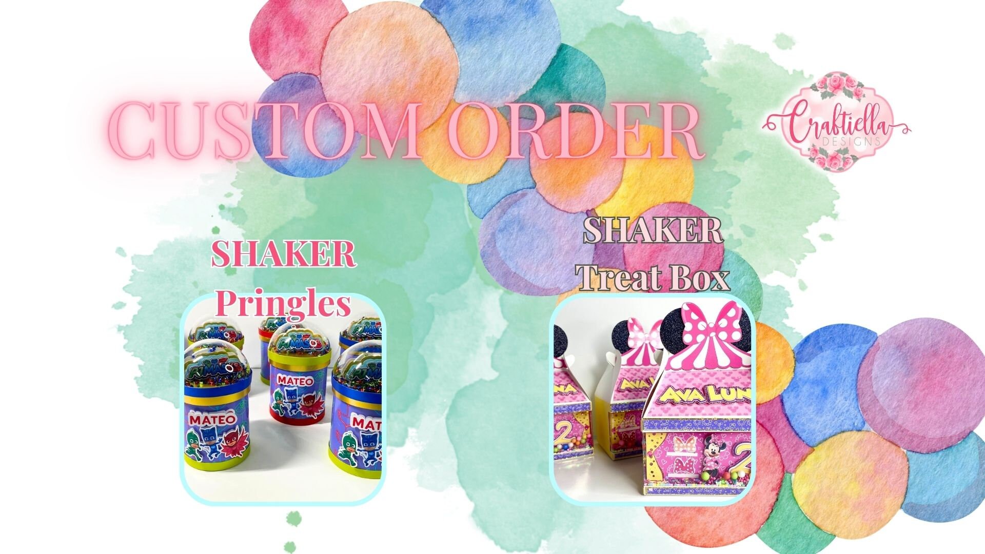 CUSTOM ORDER 90 Pringles Shakers 90 Shaker Treat Boxes - Etsy