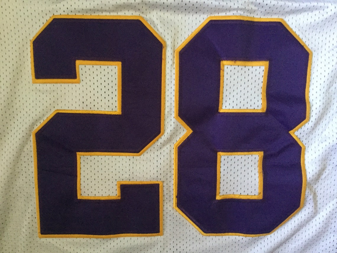 Reebok Minnesota Vikings Adrian Peterson 28 Football Jersey | Etsy