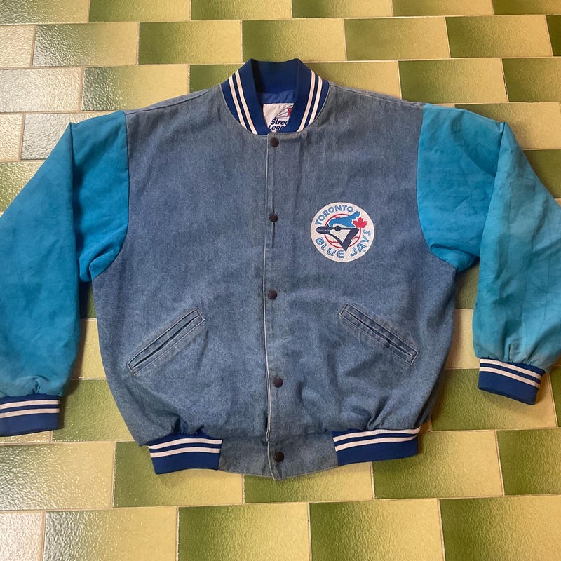 90s Baseball Jacket - Etsy