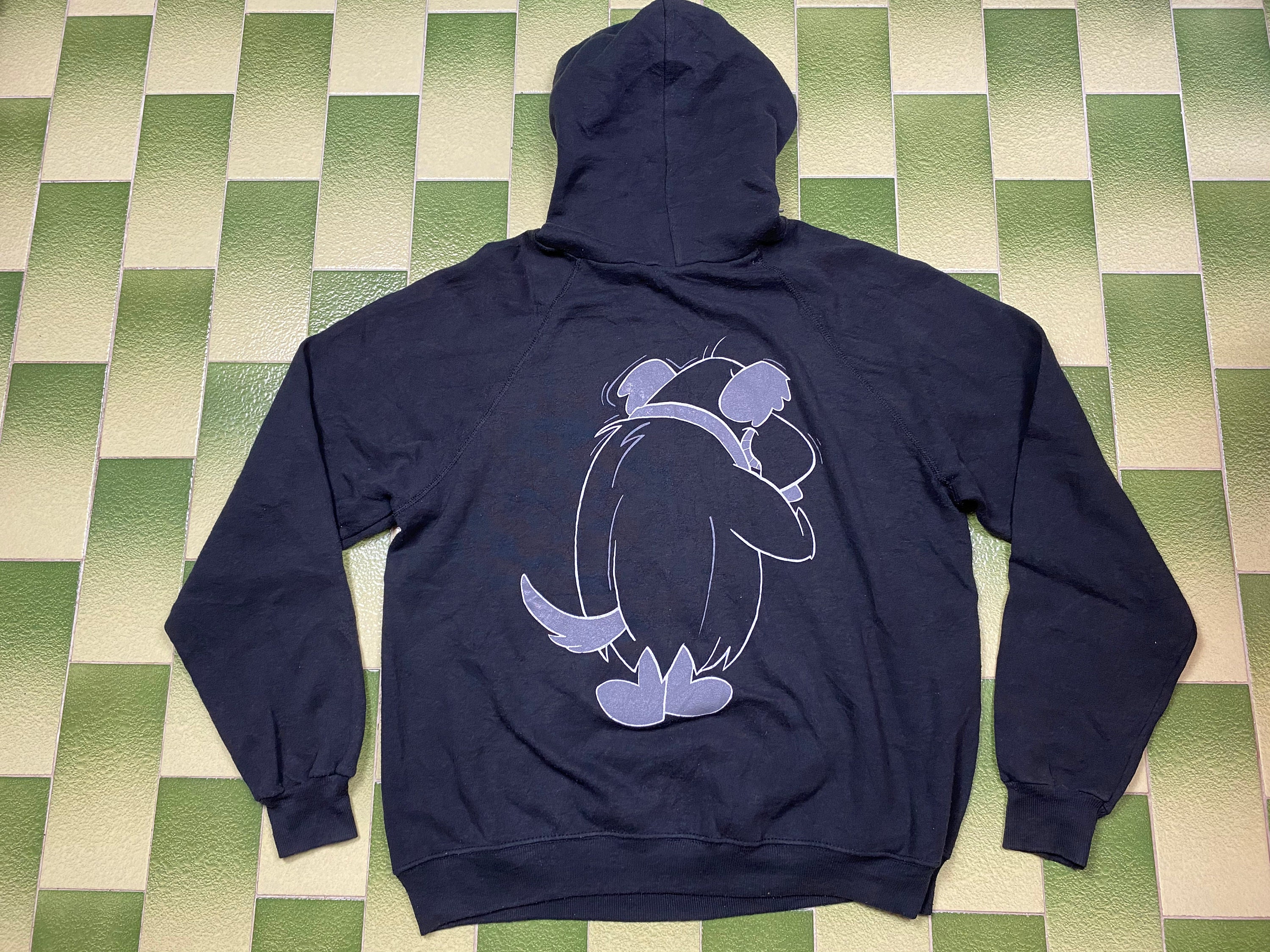Vintage MUTTLEY Wacky Races Hooded Sweatshirt Double Sided - Etsy