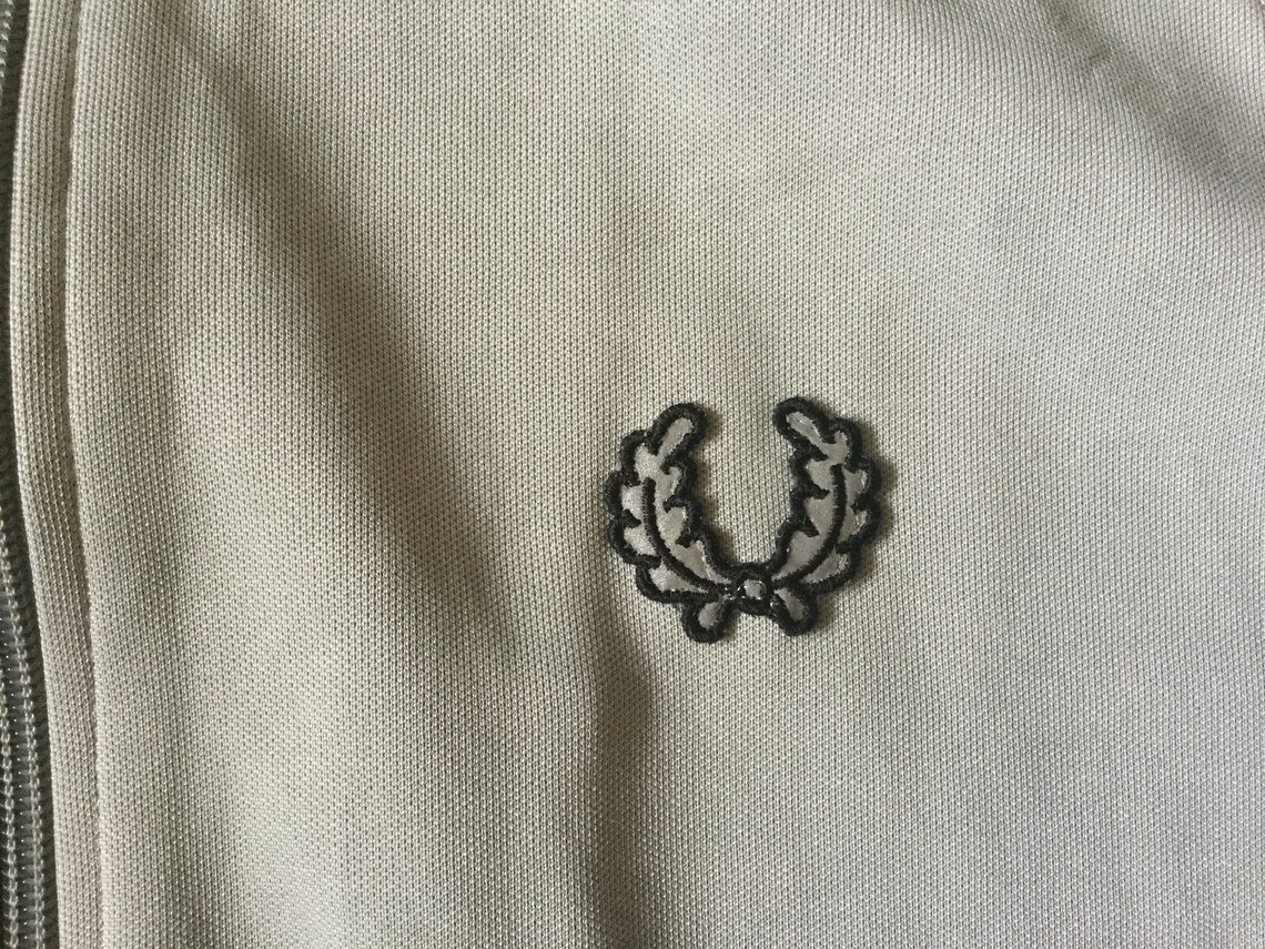 Fred Perry Tracksuit Jacket With Reflective Logo and Stripes | Etsy