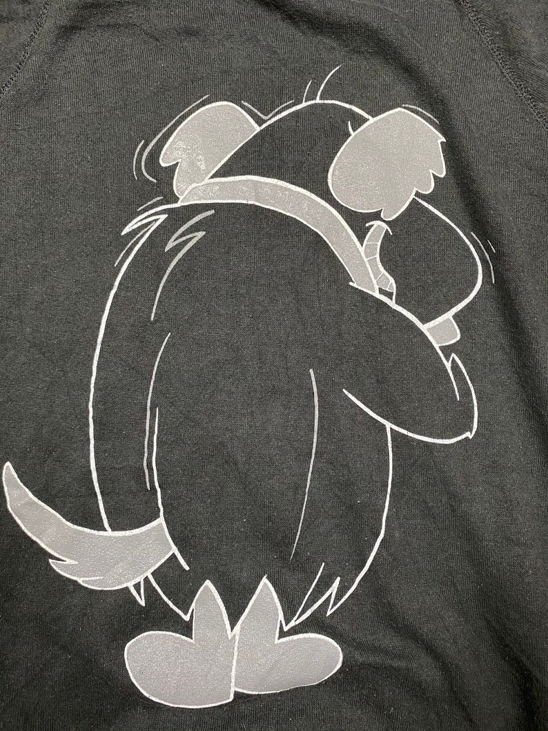 Vintage MUTTLEY Wacky Races Hooded Sweatshirt Double Sided - Etsy
