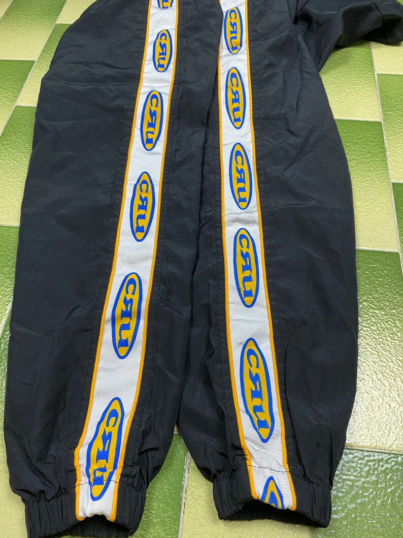 CRU Designs Tapered Logo Full Zip Windbreaker Jacket Sewn | Etsy