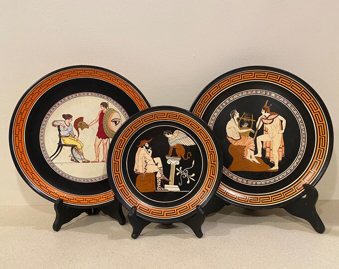 Greek Mythology Handmade Hand Painted Decorative Plates by ...