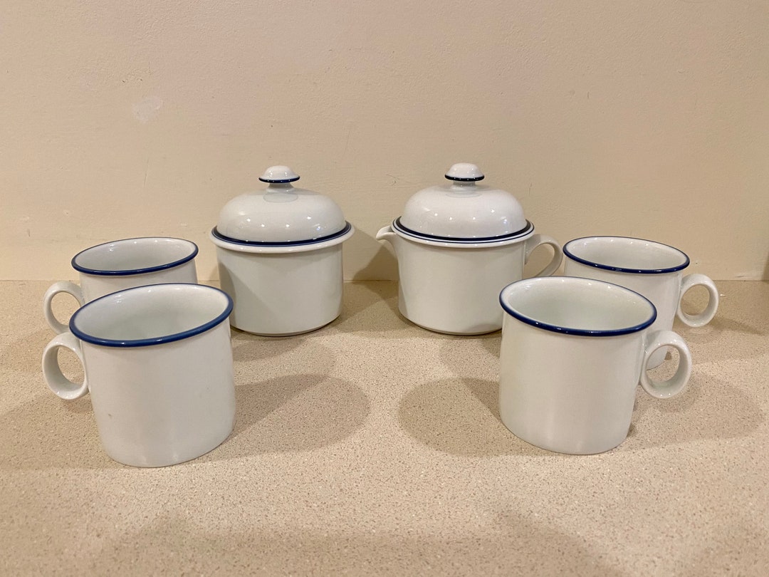 Dansk Bistro Dansk International Designs Portugal Sugar Bowl & Creamer ...