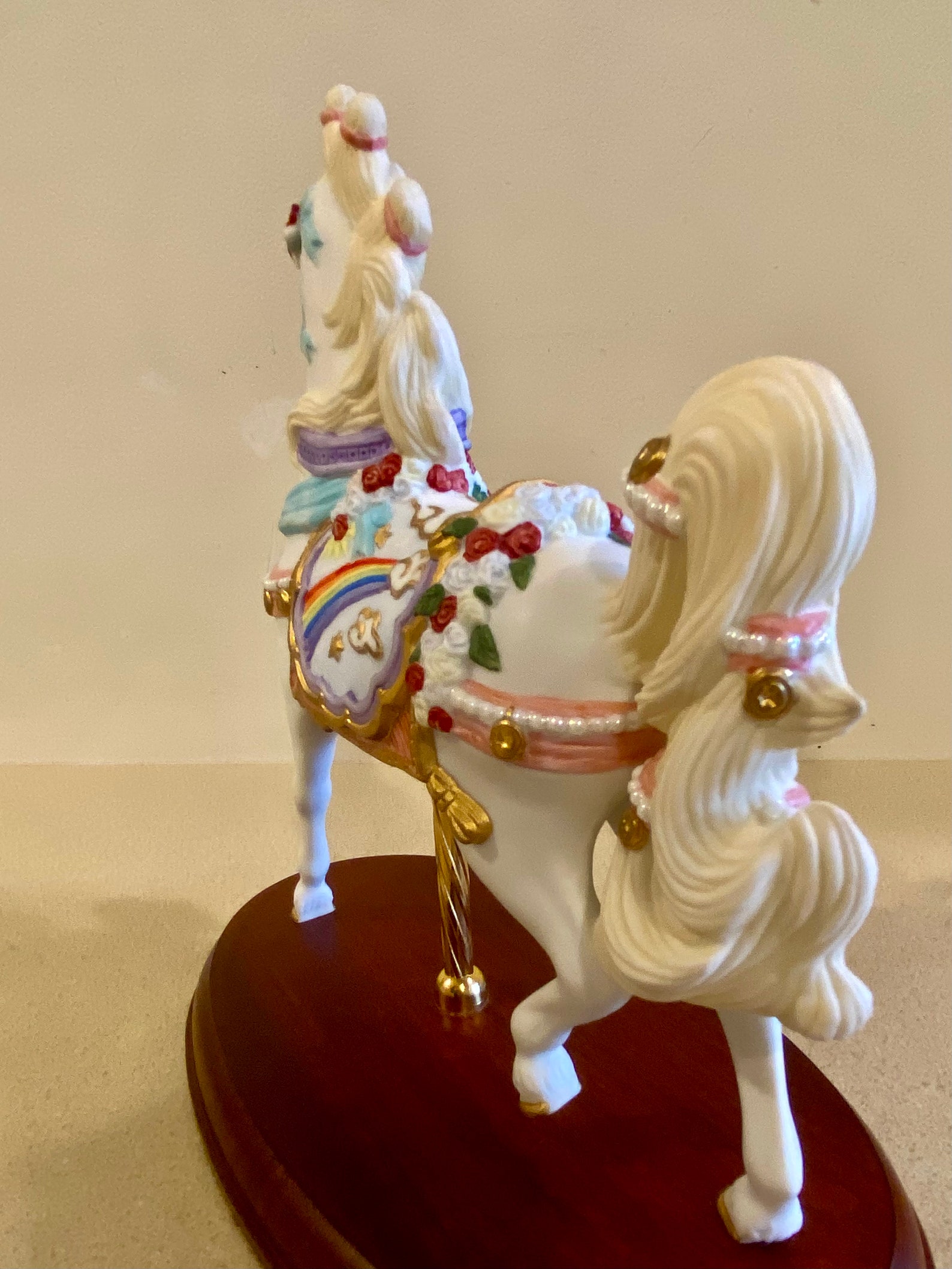 Lenox 1998 Carousel Rainbow Horse 8"h 8.5"l Limited Edition - Etsy