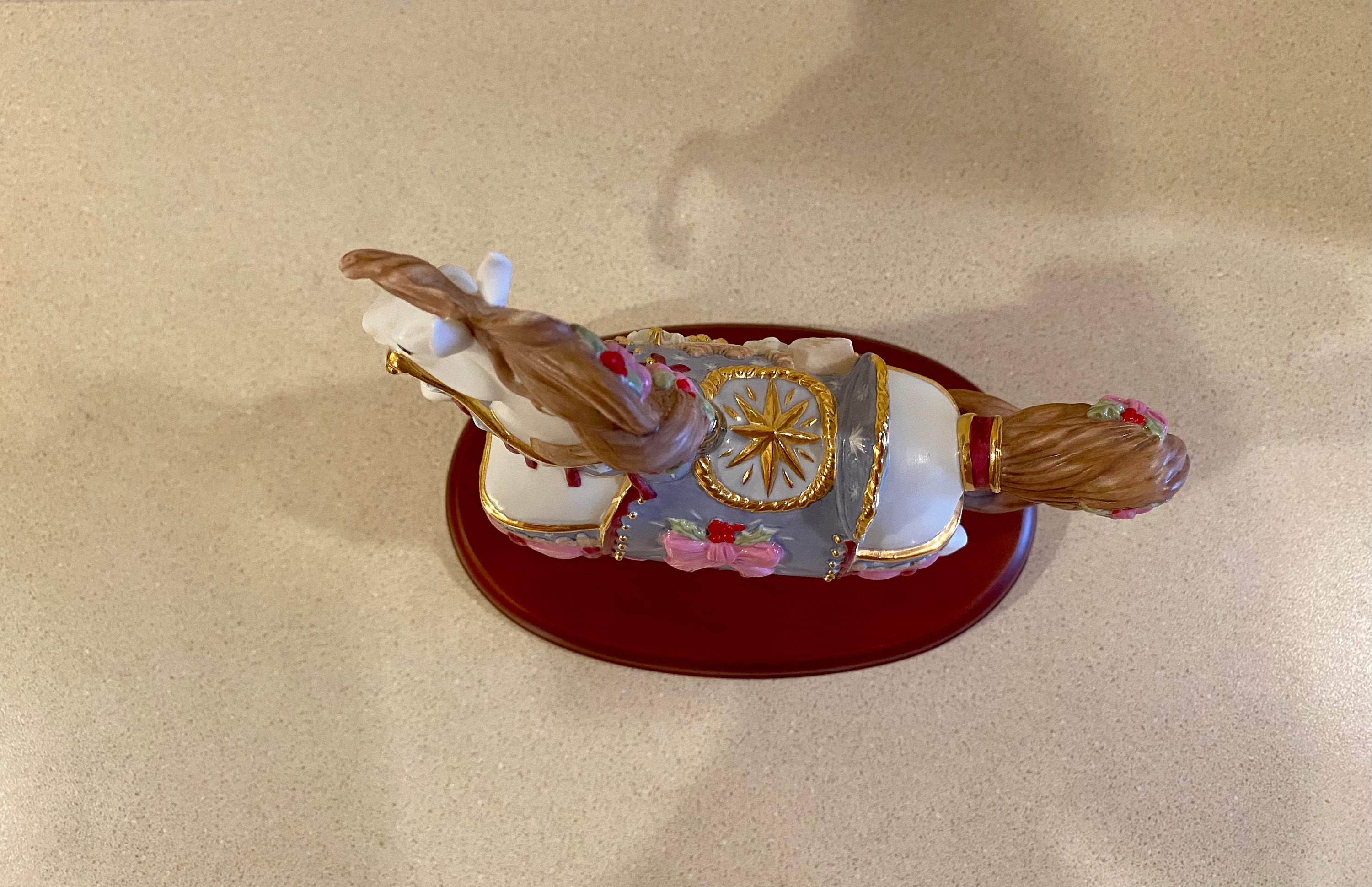 Lenox 2009 Christmas Carousel Horse Nativity 8.75"h 8.5"l Limited ...