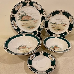 Keltcraft Ireland Pursuit Dinnerware China Pieces Designed by Noritake ...