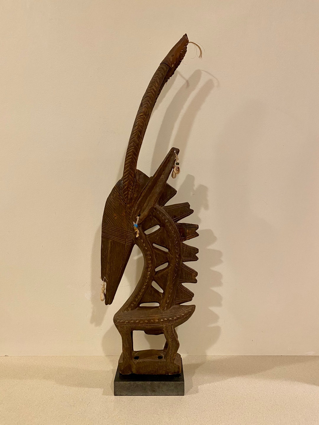 Antique African Chi Wara Headdress Male Antelope Bamana People Mali ...