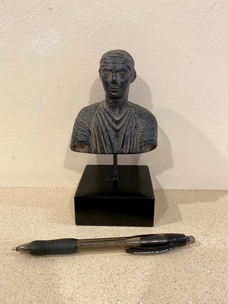 Vintage Greek Roman Charioteer of Delphi or henikhos - Etsy