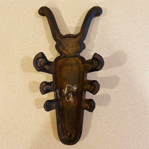 Antique Cast Iron Beetle Boot Jack - Etsy