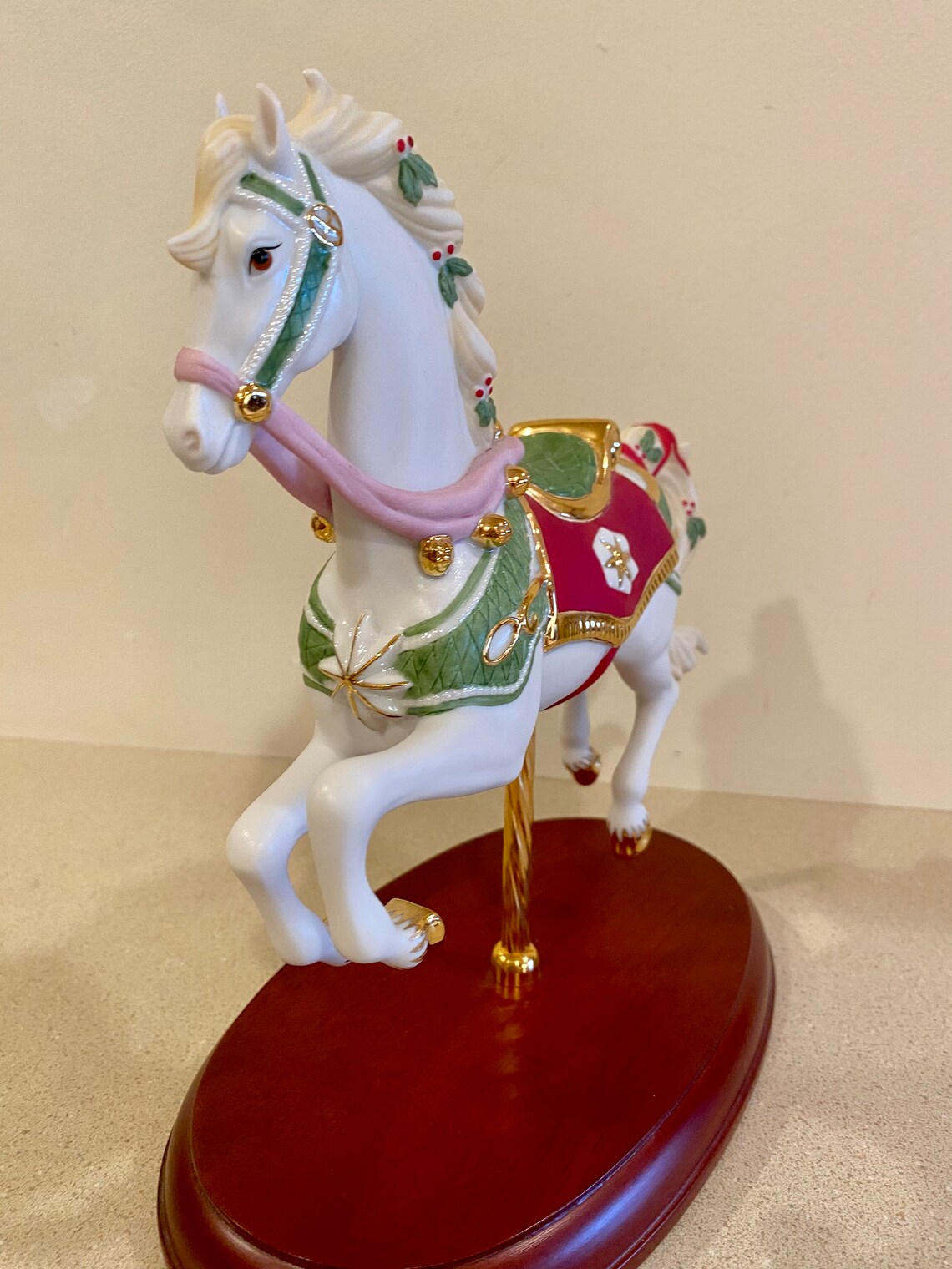 Lenox Christmas Carousel Horse 2007 Limited Edition 8.5" by 8.5" - Etsy