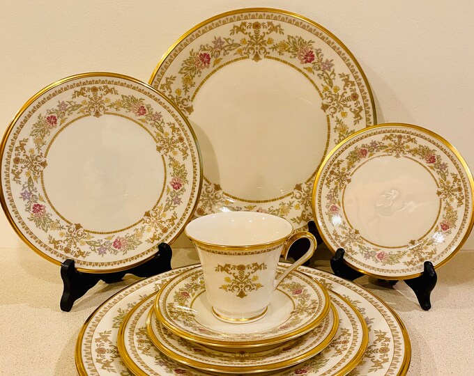 Lenox Castle Garden One Place Setting 5 Pcs. 6 Sets Are Available - Etsy