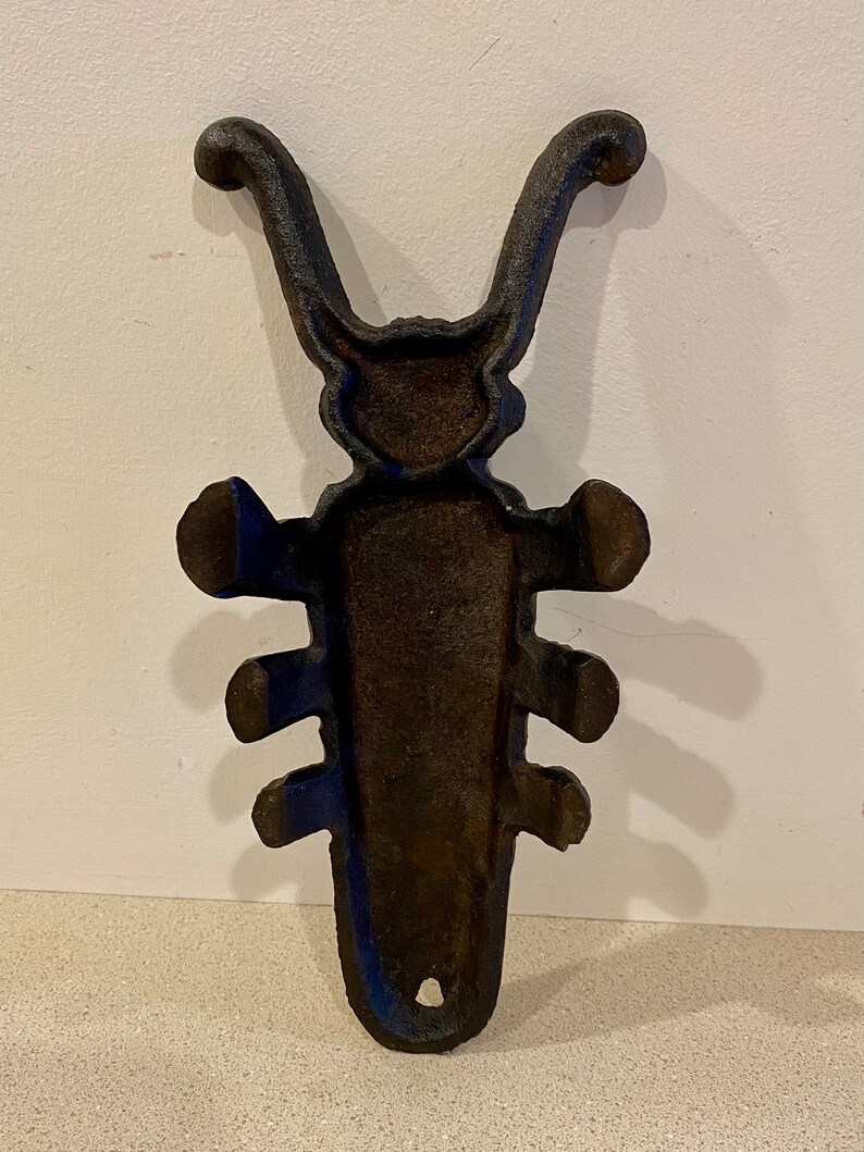 Antique Cast Iron Beetle Boot Jack - Etsy