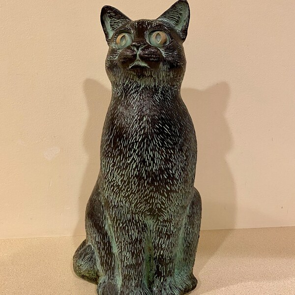 Large Statue Cat - Etsy