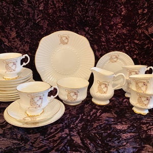 Vintage Royal Tara Celtic Tara Brooch 21 Pcs. Tea Coffee Set - Etsy