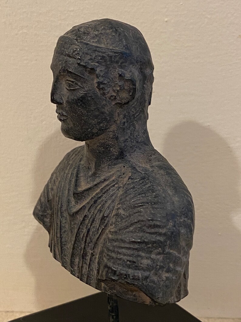 Vintage Greek Roman Charioteer of Delphi or henikhos - Etsy