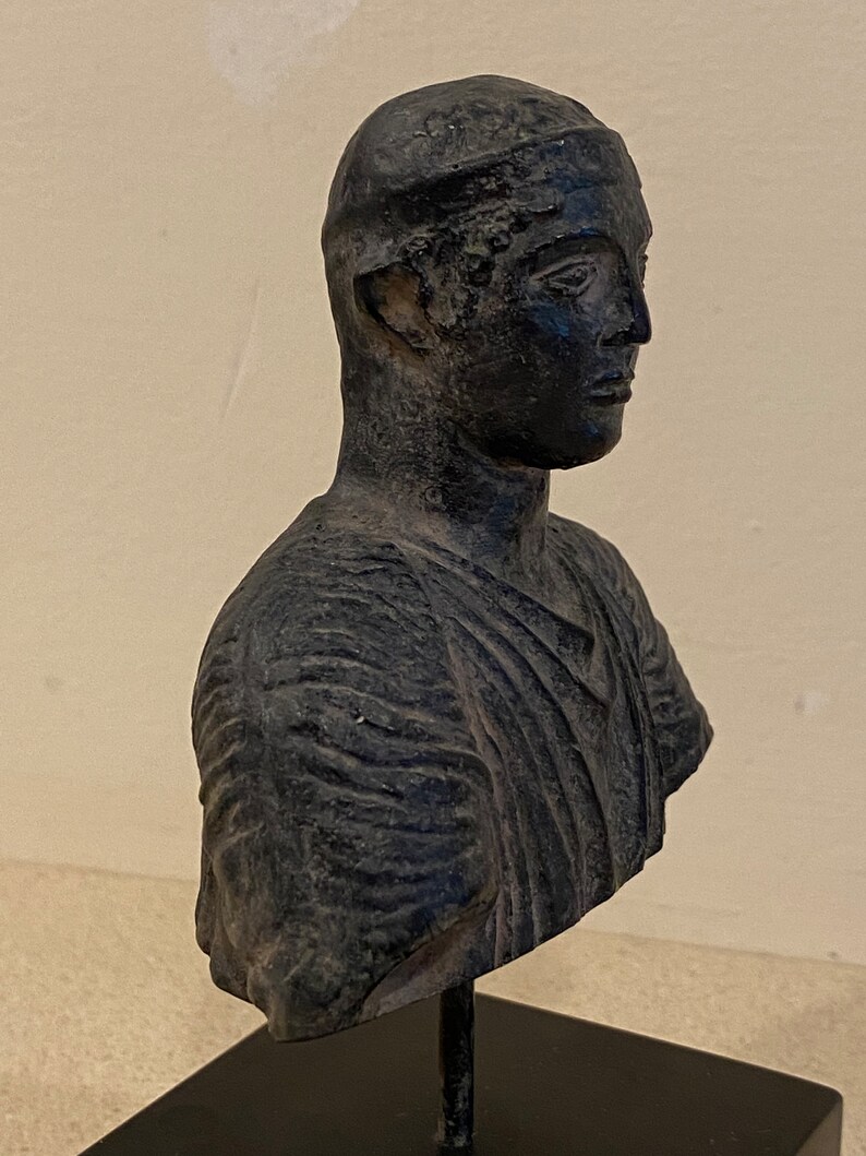 Vintage Greek Roman Charioteer of Delphi or henikhos - Etsy