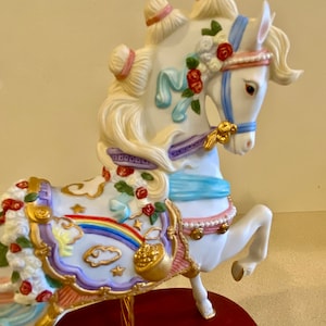 Lenox 1998 Carousel Rainbow Horse 8"h 8.5"l Limited Edition - Etsy
