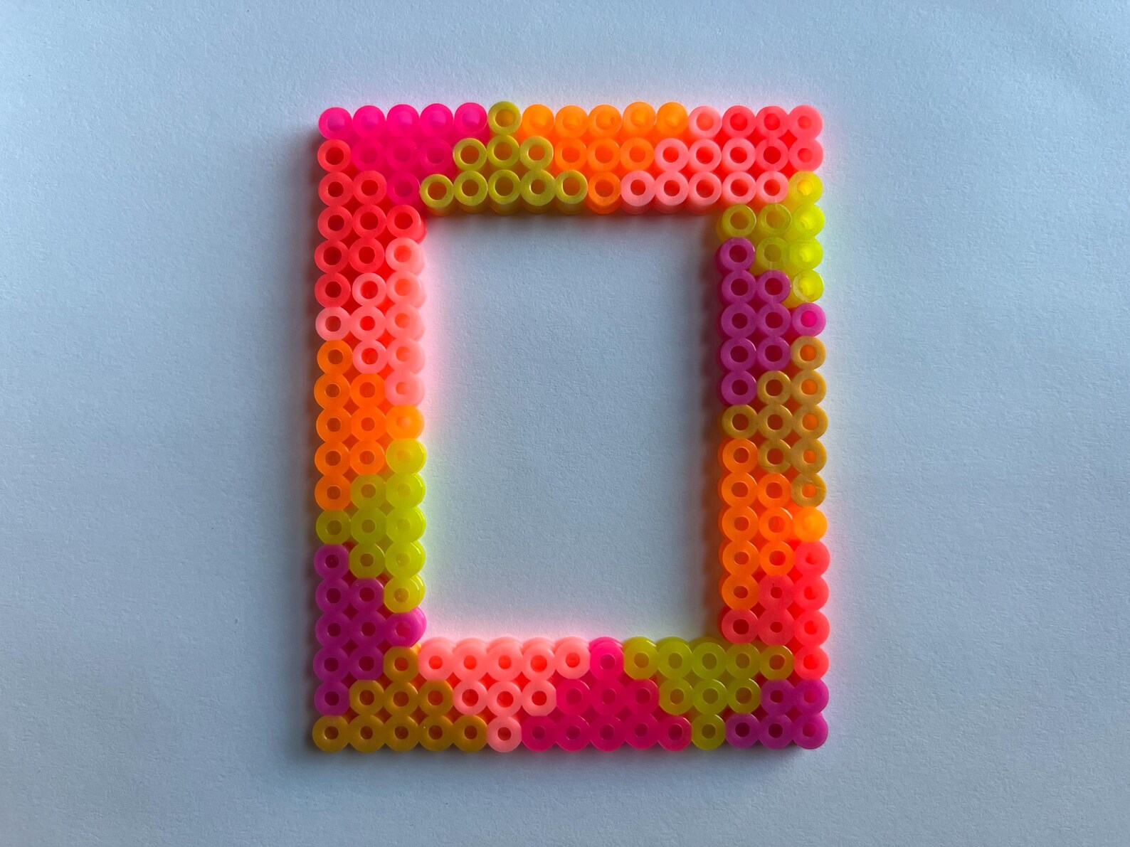 Perler Bead Mini Magnetic Photo Frame With Your Photo Print Included ...