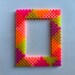 Perler Bead Mini Magnetic Photo Frame With Your Photo Print Included ...