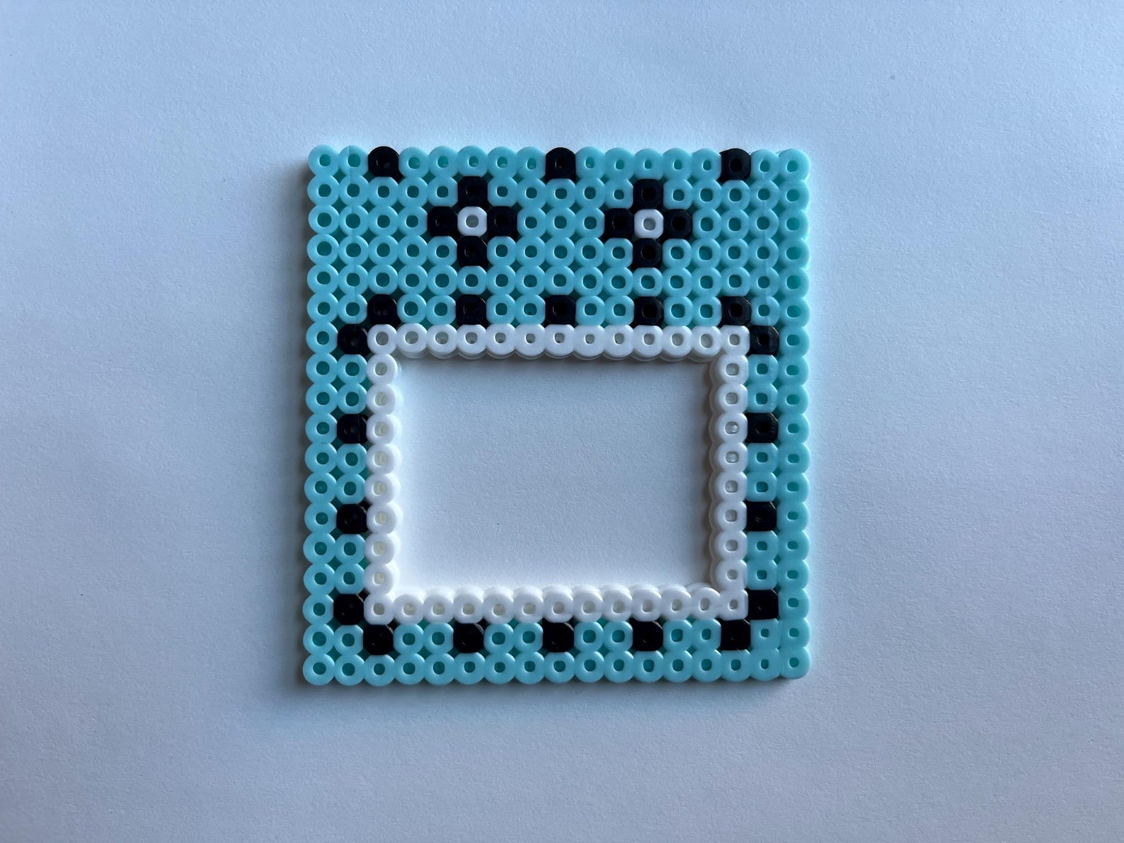 Perler Bead Mini Magnetic Photo Frame With Your Photo Print Included ...