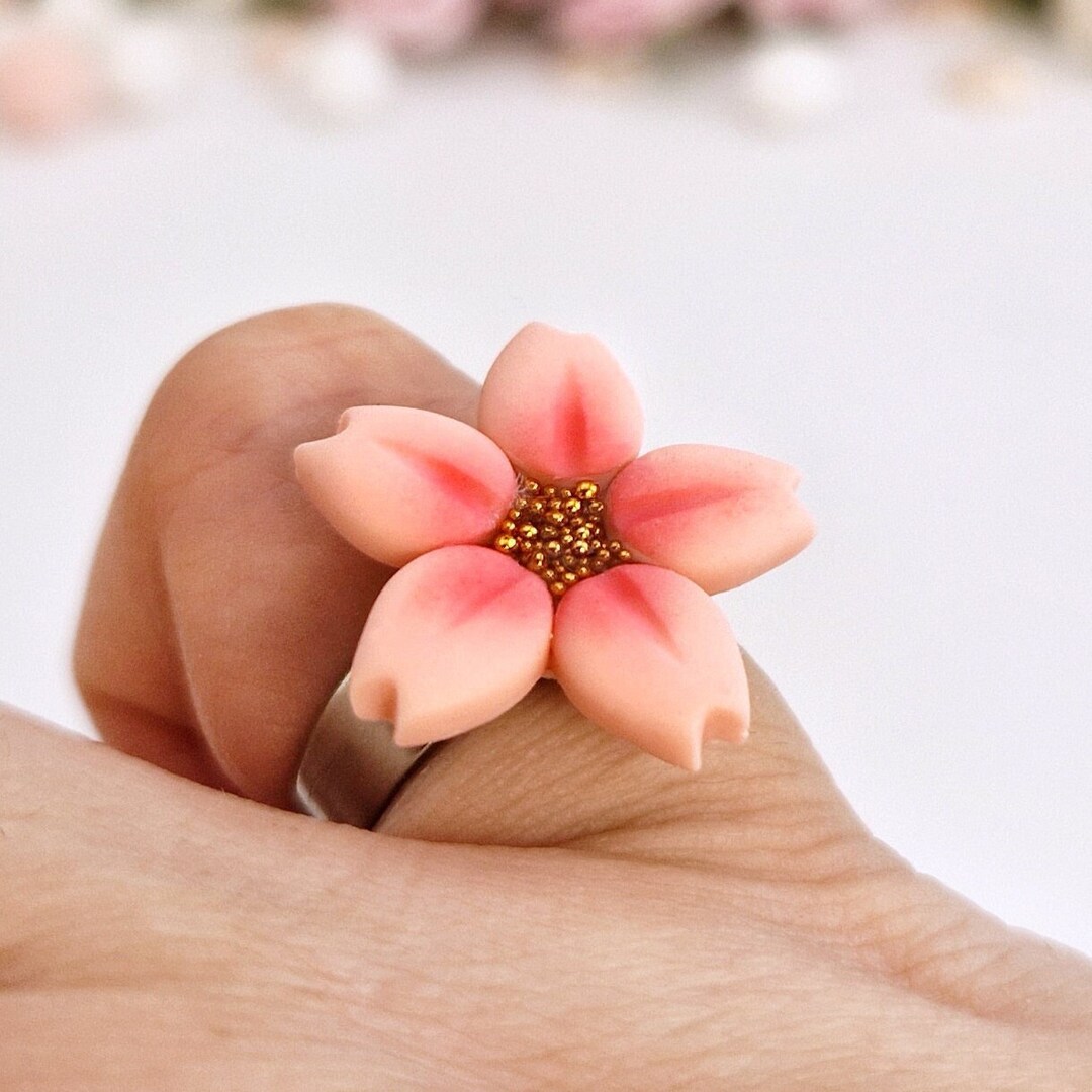 Sakura Ring, Japanese Sakura Flower Special Gift for Japanese Culture ...