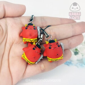 Red Oni Japan Demon Kawaii Special Gift for Birthday, Japanese Yokai or ...