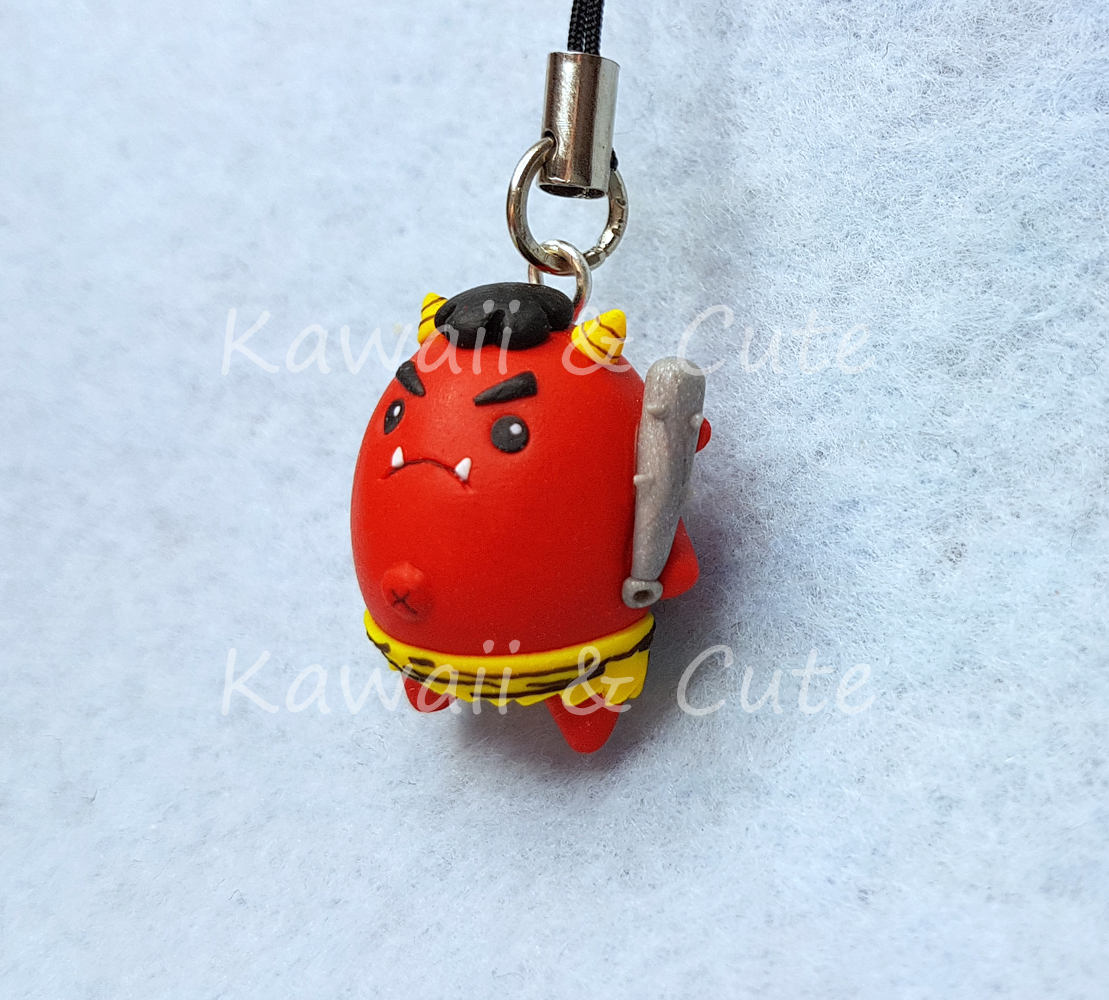 Red Oni Japan Demon Kawaii Special Gift for Birthday Japanese - Etsy