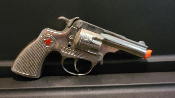 Vintage 1950s Hubley Trooper Toy Cap Gun Cast Metal - Etsy