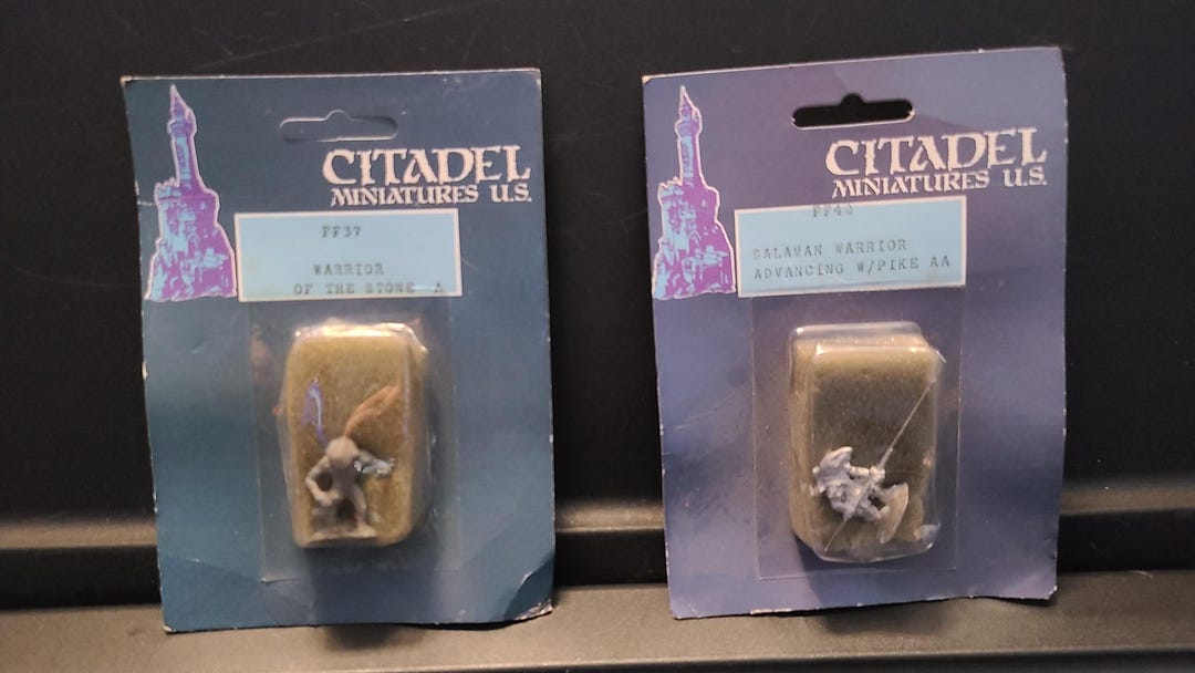 Vintage Original Citadel Minatures Fantasy Figures. YOUR CHOICE ...