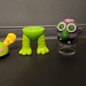 Vintage 80's ZUGLY Hug a Monster Mel Appel Interchangeable Pop Apart ...