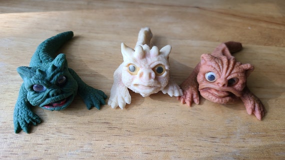 Vintage Baby Boglins Rubbery Finger Puppets Tim Clarke | Etsy