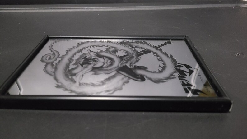 Vintage Banpresto DEVILMAN Prize Pub Mirror Frame Go Nagai - Etsy