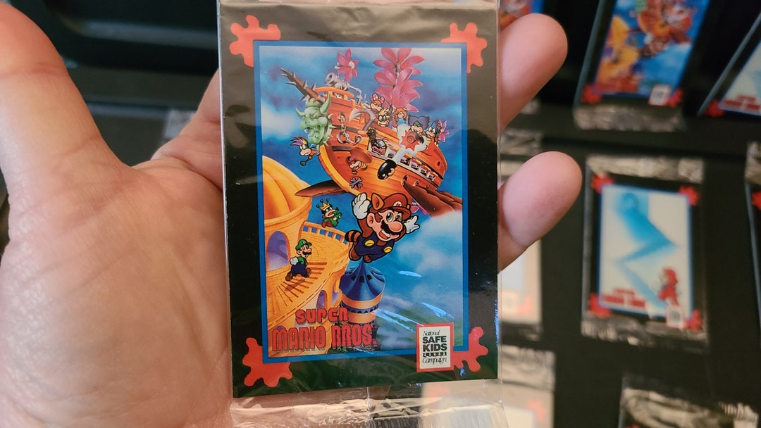 Vintage 1991 Impel Trading Cards Treats Nintendo Super Mario Bros Video ...