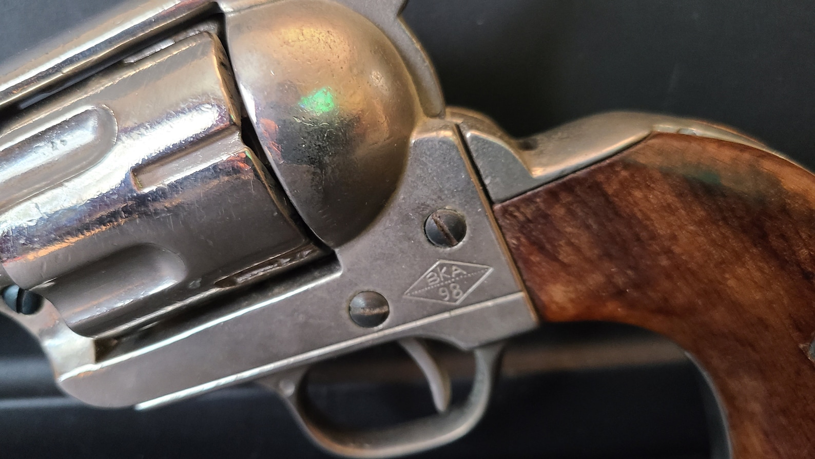 Vintage REPLICA BKA 98 Colt 45 Revolver 6 Cylinder Collectable - Etsy