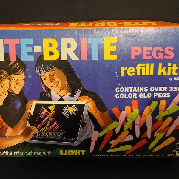 Lite Brite Pegs - Etsy
