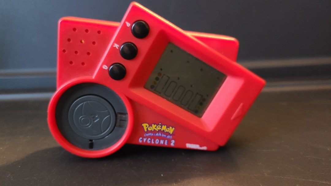 Vintage Pokemon Cyclone 2 1990s Tiger Electronics Handheld - Head-to ...