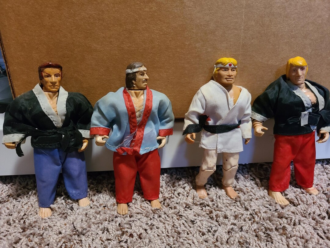 Vintage 80s Bootleg Knock-off Action Figures Sungold KO, Poseable ...