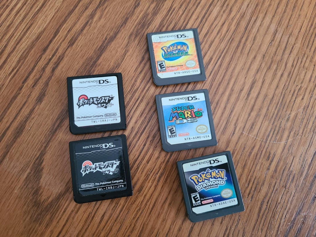 Vintage Nintendo DS Video Games YOUR CHOICE! Pokemon, Super Mario ...
