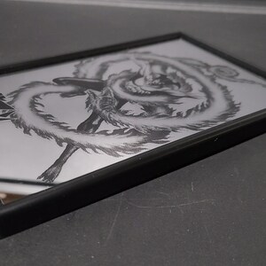 Vintage Banpresto DEVILMAN Prize Pub Mirror Frame Go Nagai 1998 JAPAN ...