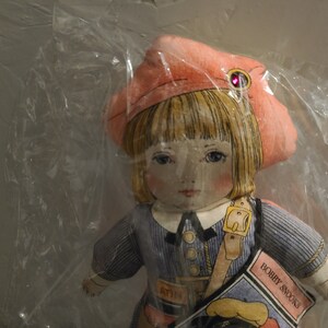 Vintage the Toy Works 2-sided Bobby Snooks Jack Spry 2-sided Cloth Doll ...