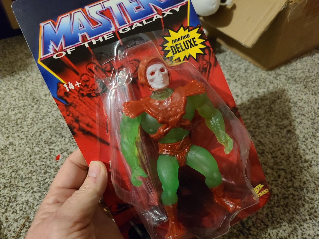 Vintage Bootleg Custom Mattel Masters of the Universe Skeletor, MOTU ...