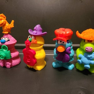 Vintage 1994 Jim Henson Muppet Workshop Mcdonald's Happy Meal Toys Set ...