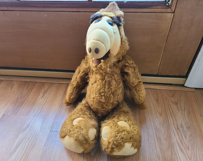 Vintage ALF Plush by Coleco 1986 Alien 18 Inches Stuffed Alien Alf Doll ...
