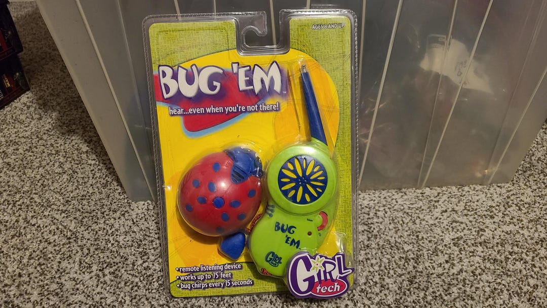 Vintage 1998 Radica Bug Em Girl Tech NIP Sealed Girls Spy Device - Etsy