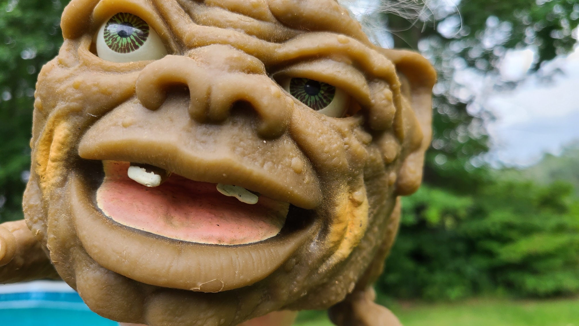 Vintage Hairy Boglin DWORK large hand Puppet | Etsy